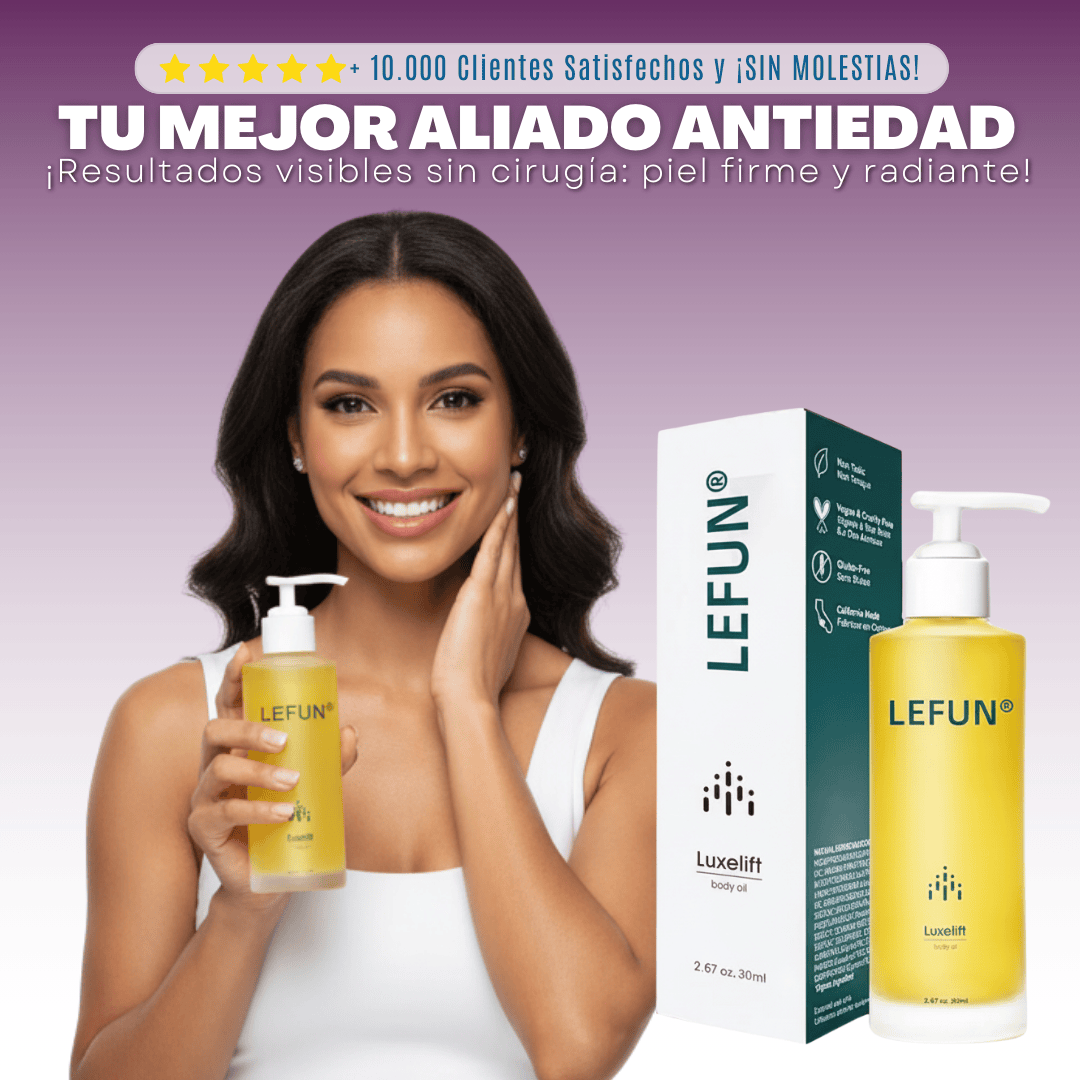 Aceite Reafirmante LEFUN® | 🔥Gran Oferta 2x1🔥 – Oferfy Panama